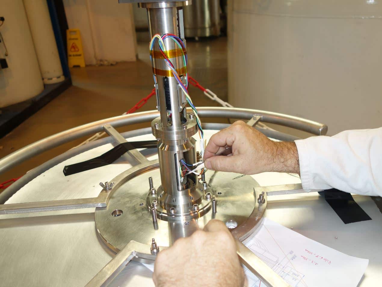 Slip Ring for Cryogenic turbulence tests - Servotecnica
